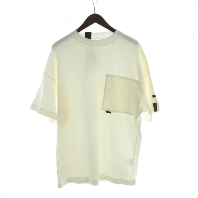 【中古】未使用品 ミスターハリウッド N.HOOLYWOOD エヌハリウッド 21AW Tシャツ タグ付き カットソー ロゴ 半袖