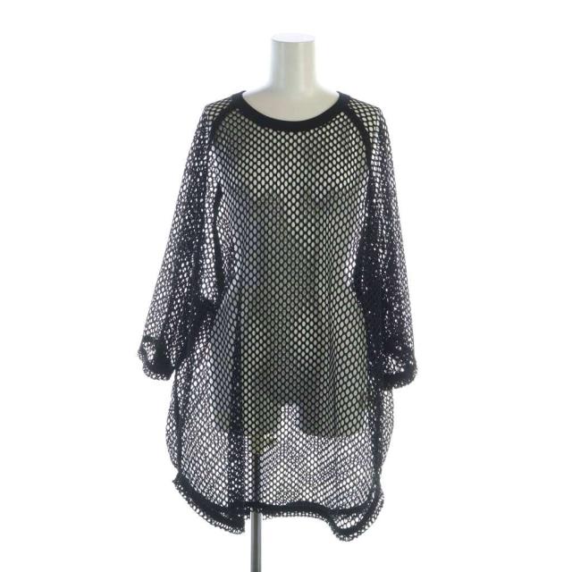 【中古】サイト s'yte HONEYCOMB MESH BIG RAGLAN SLEEVE PULLOVER メッシュTシャツ ラグラン カットソー