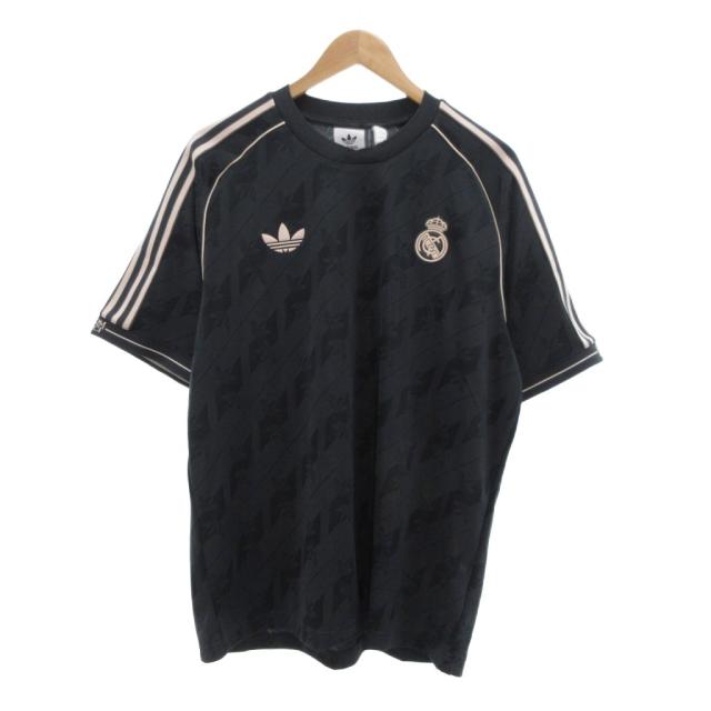 【中古】未使用品 アディダスオリジナルス タグ付き レアル・マドリード LFSTLR ジャージー Tシャツ 半袖 3XL