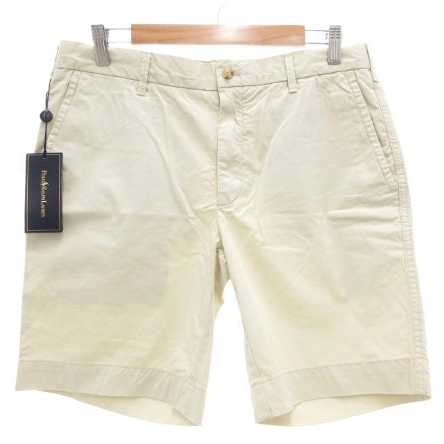 【中古】未使用品 ポロ バイ ラルフローレン タグ付き ショートパンツ ハーフ チノツイル ライトウエイト 32