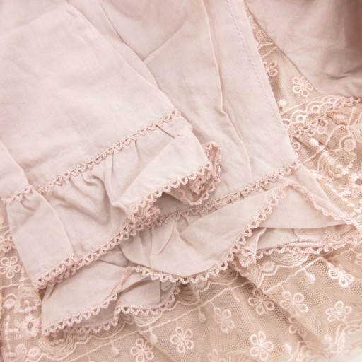 【中古】ピンクハウス PINK HOUSE ブラウス シャツ プルオーバー 長袖 レース 花柄 刺繍 ピンク /AE レディース 中古】ピンクハウス PINK HOUSE ブラウス シャツ プルオーバー 長袖