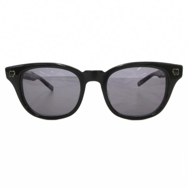 【中古】ナンバーナイン NUMBER (N)INE 泰八郎謹製 サングラス メガネ ウェリントン ハート涙 セルフレーム