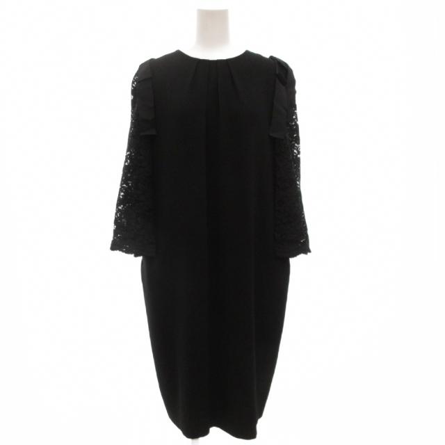 【中古】ネミカ バイ レリアン NEMIKA by Lelian オケージョン ドレス ワンピース フォーマル 11 七分袖 リボン