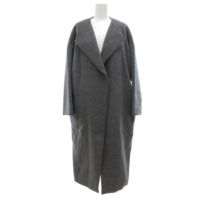 【中古】エーピーストゥディオ AP STUDIO 19AW Oversized LAMB Coat オーバーサイズ ラムウール コート ロング