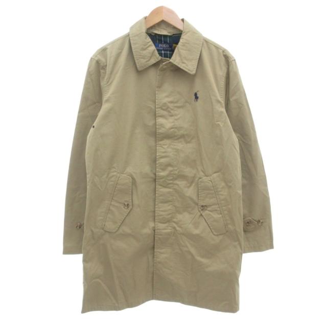 【中古】未使用品 ポロ ラルフローレン POLO RALPH LAUREN タグ付き Twill Walking Coat ステンカラーコート