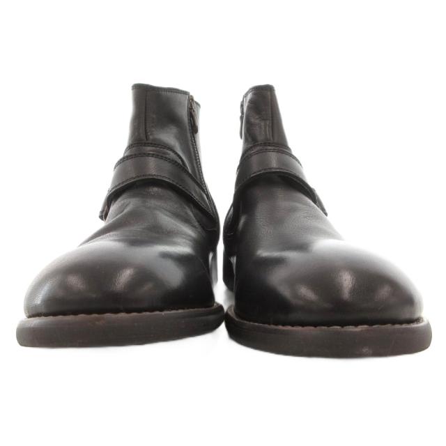 【中古】未使用品 ヒロミチナカノ hiromichi nakano タグ付き エンジニアブーツ ショート 26.5cm サイドジップ