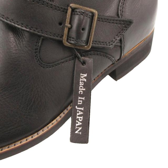 【中古】未使用品 ヒロミチナカノ hiromichi nakano タグ付き エンジニアブーツ ショート 26.5cm サイドジップ