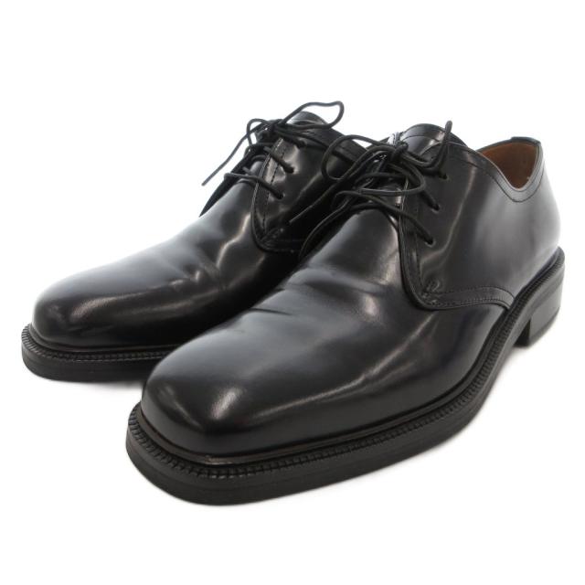 【中古】コールハーン COLE HAAN ドレス ビジネスシューズ 革靴 9 レザー 内羽根 黒 ブラック /AE メンズ