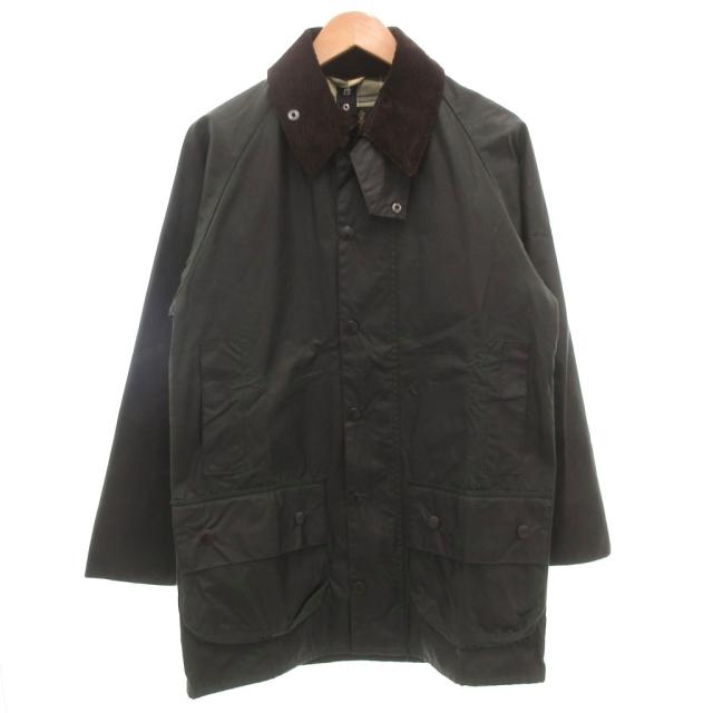 【中古】バブアー Barbour 22AW ビューフォート BEAUFORT オイルドジャケット ハンティング ブルゾン 36