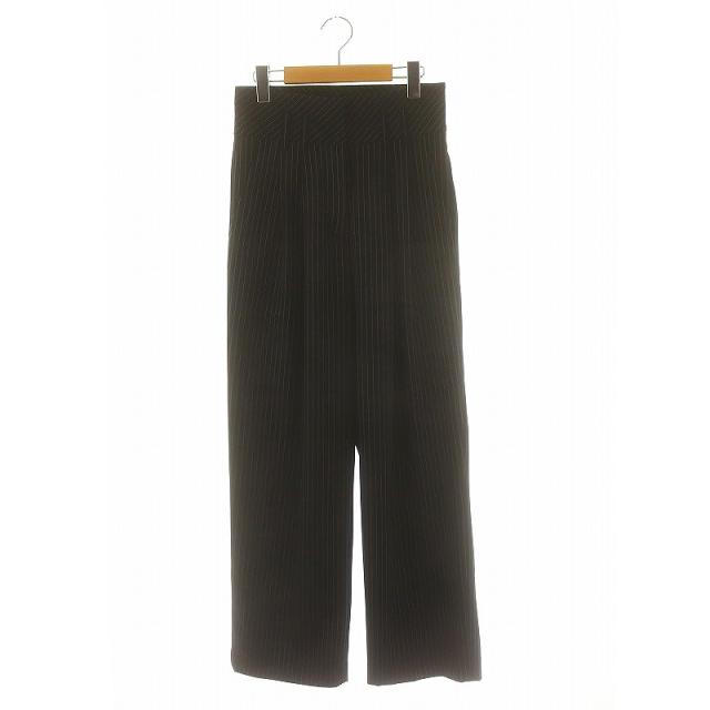 【中古】アメリヴィンテージ 2WAY BASIC STRAIGHT PANTS ストライプパンツ ワイドパンツ バギー M 黒 白 レディースの通販はau PAY マーケット - ブランド古着 ...
