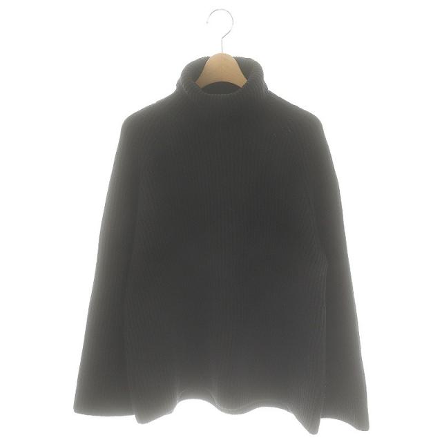 【中古】マークケンリードミノタン 23SS TURTLE NECK KNIT ニット セーター タートルネック 長袖 S 黒 ブラック