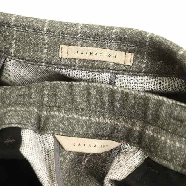 中古】エストネーション スーツ 上下 テーラードジャケット パンツ