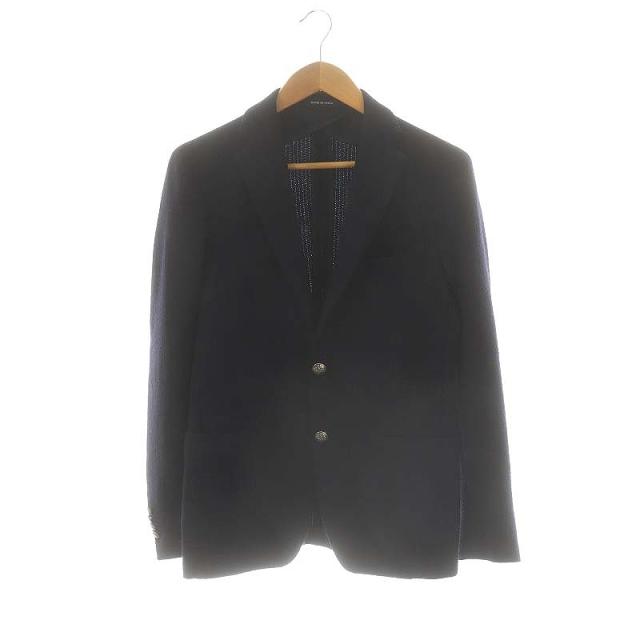 【中古】タリアトーレ TAGLIATORE 背抜き2Bテーラードジャケット ウール 44 紺 /MI ■OS ■AD メンズ