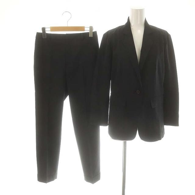 【中古】マッキントッシュ ロンドン セットアップ コットン麻オックスジャケット パンツ 40 ネイビー