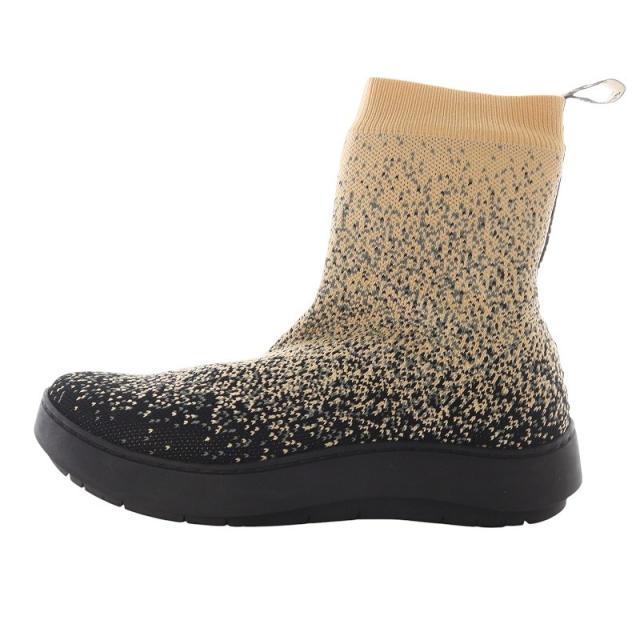 【中古】トリッペン ソックスブーツ グラデーション 35 黒 べージュ /SR ■SH レディース