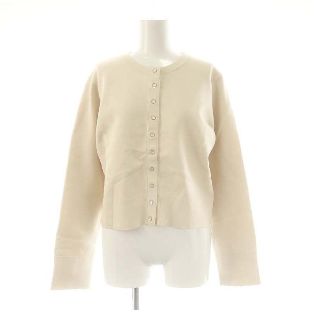 【中古】ドゥーズィエムクラス DEUXIEME CLASSE 23SS Valuable カーディガン ニット 長袖 アイボリー レディース