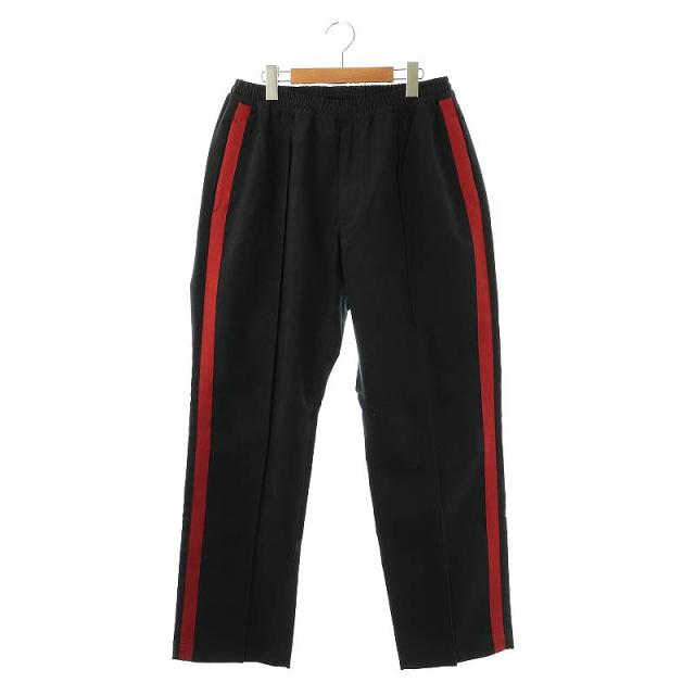 【中古】サウザンズ  THOUSANDS 1000S フェイクスエードトラックパンツ イージー L ブラック TH-005 メンズ