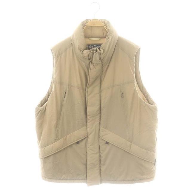 【中古】ワイルドシングス OPAQUE.CLIP 別注 MONSTER VEST モンスターベスト 中綿 L ベージュ ■OS レディース