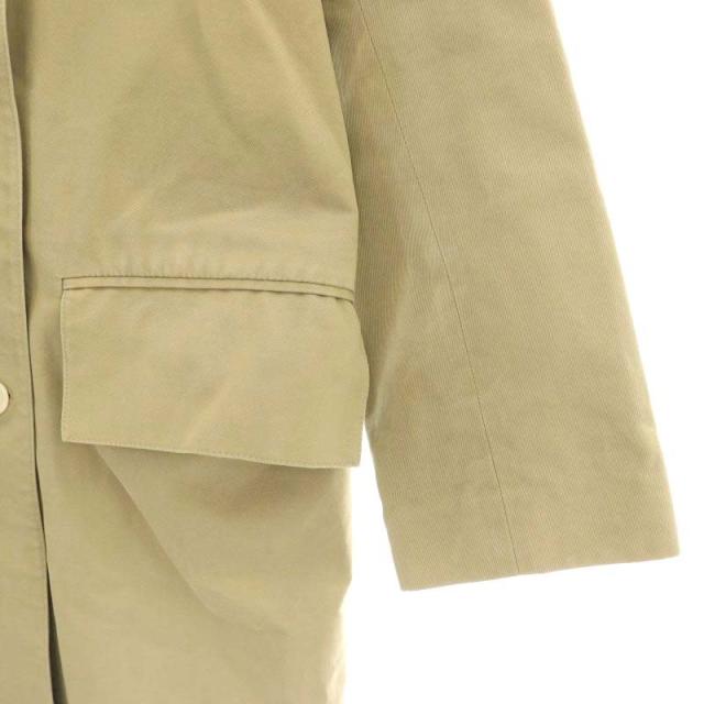 【中古】スタジオニコルソン HOPPERイタリアンピーチドリルシングルトレンチコート 0 ベージュ /MI ■OS レディース 中古】スタジオニコルソン HOPPERイタリアンピーチドリルシングル