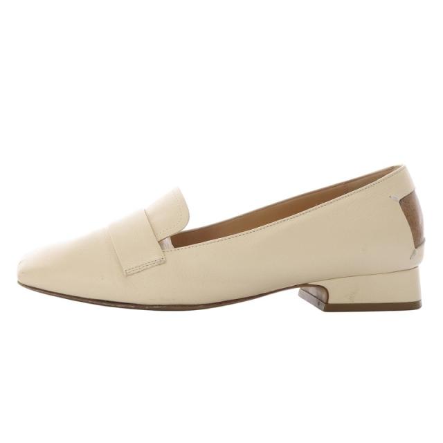 【中古】マルタンマルジェラ 22 Martin Margiela 22 メゾンマルジェラ 23SS スクエアトゥ 37 アイボリー S58WR0108