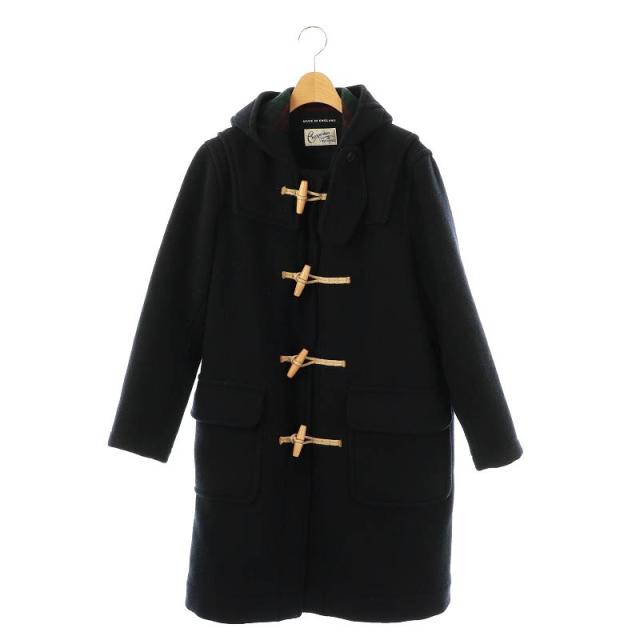 【中古】シャルパンティエドゥヴェッソ ダッフルコート アウター ロング 0 ネイビー /DO ■OS レディース