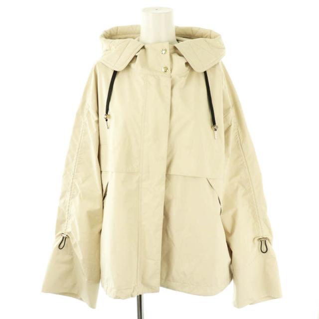 【中古】ケープホーン CAPEHORN MONTT  マウンテンパーカー ジャケット ブルゾン フード 42 ベージュ