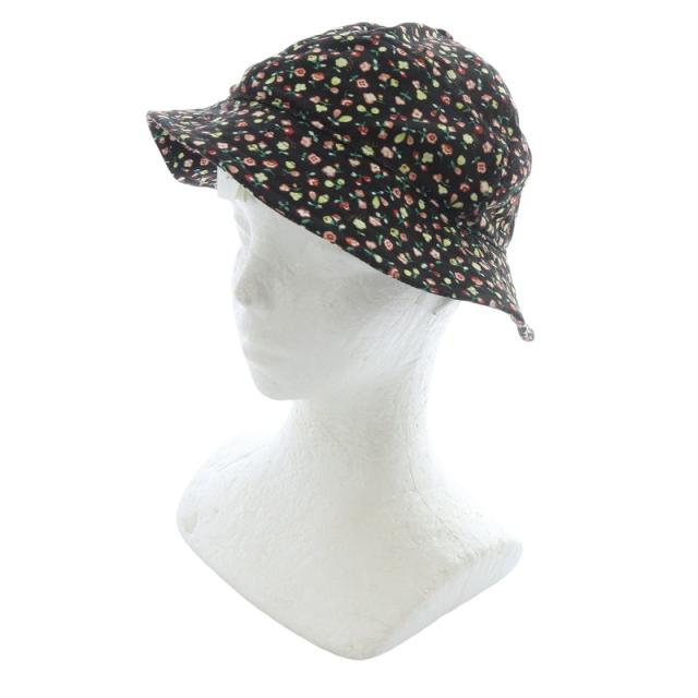 【中古】グッチ GUCCI LIBERTY バケットハット 帽子 黒 ブラック 638301 /SR26 ■OH レディース