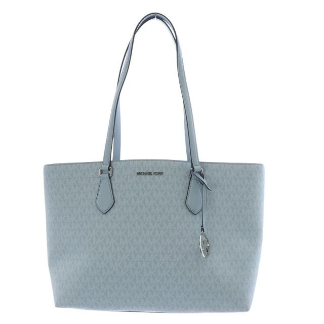 【中古】マイケルコース MICHAEL KORS シェイラ SHEILA トートバッグ ショルダーバッグ ブルー 35T4S6HT9B