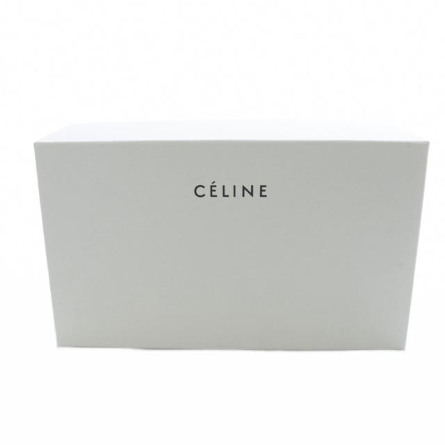 【中古】セリーヌ CELINE フィービー期 レザー ギャザーパンプス ハイヒール 36.5 23.5cm エンジ /SR16 レディース