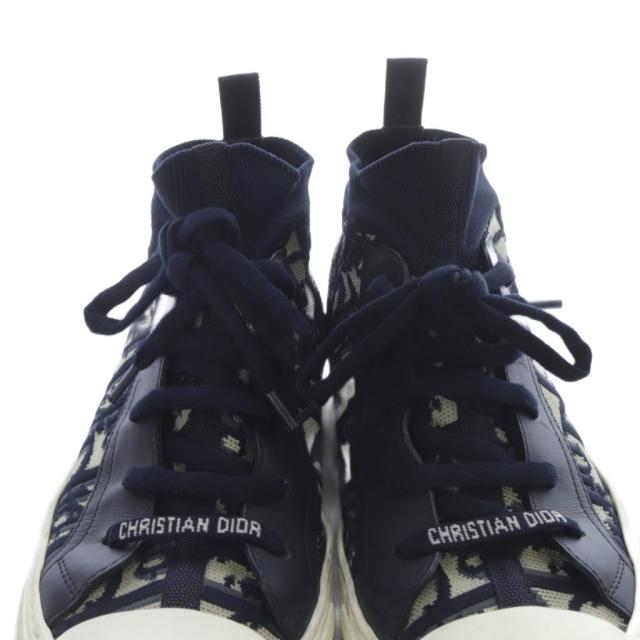 中古】クリスチャンディオール オブリーク ニットスニーカー