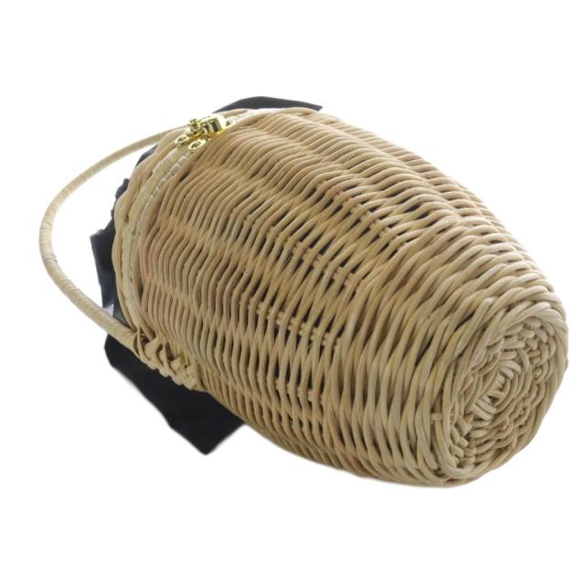 中古】ガーリッシュ GIRLISH jingle どんぐりラタンバッグ