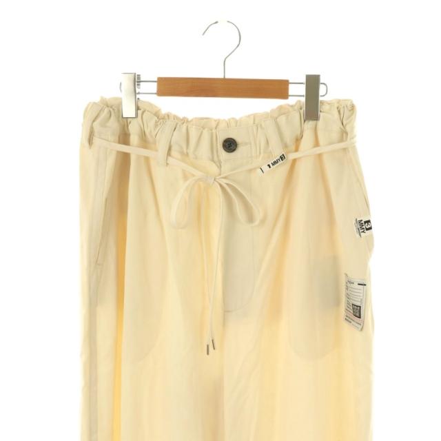 中古】ミハラヤスヒロ MIHARA YASUHIRO 24AW Gathered Viscose Pants
