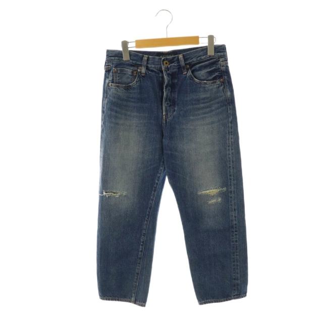 【中古】マディソンブルー BOYS CRASHED TAPERED PT DENIM デニムパンツ ジーンズ 01 ブルー MB244-3101RC