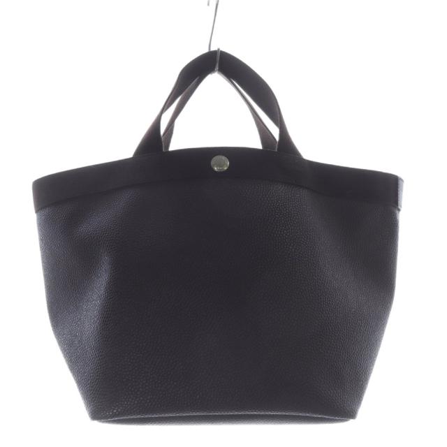 【中古】エルベシャプリエ Herve Chapelier リュクス舟型トートMバッグ ハンドバッグ 茶 707GP /SR13 レディース