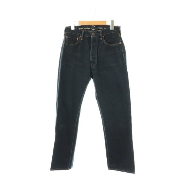 【中古】フォーティーファイブアールピーエム 再び6.5の納戸納戸空比古比女 濃 デニムパンツ ストレート 28 ブルー