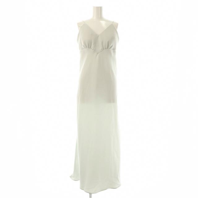 【中古】マイミア Maimia Arena Dress キャミソールワンピース ロング 2 ライトグレー /DF ■OS ■SH レディース