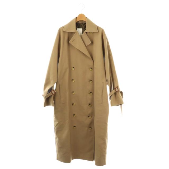 【中古】トーテム TOTEME SIGNATURE トレンチコート スプリングコート ベージュ /DF ■OS レディース