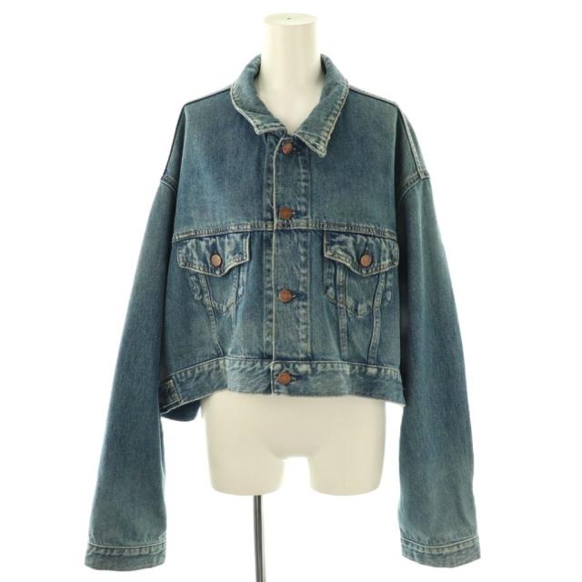 【中古】レッドカード RED CARD × LAppartement DENIM JACKET ジャケット デニム Gジャン F ブルー 72W040AP /HK