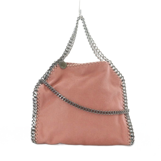 【中古】ステラマッカートニー STELLA McCARTNEY ファラベラ 2way トートバッグ ショルダー ピンク 桃色 371223