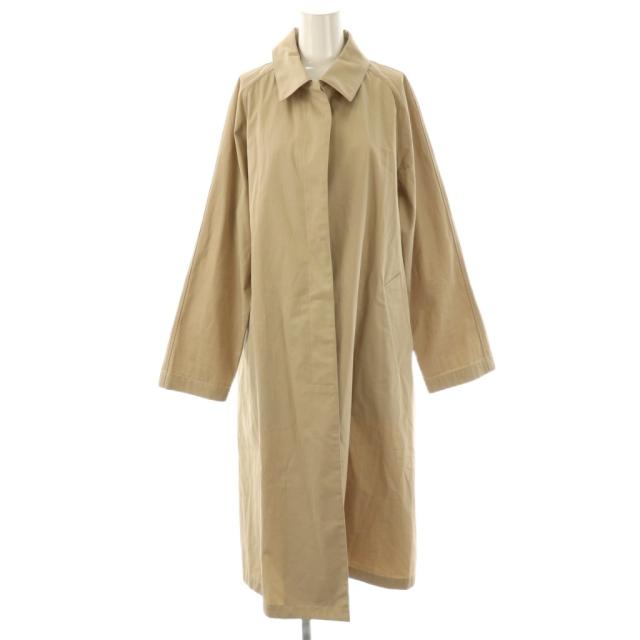 【中古】ドゥーズィエムクラス エブリデイアイライク Soutien Collar コート スプリングコート ロング ベージュ