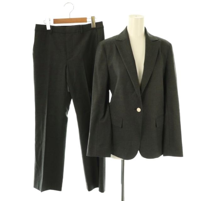 【中古】マッキントッシュ ロンドン スーツ セットアップ ストレッチサイロウールジャケットパンツ テーラード 38