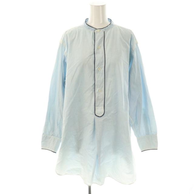 【中古】フォーティーファイブアールピーエム 葉山ものがたり いろいろコットンのパジャマシャツ 長袖