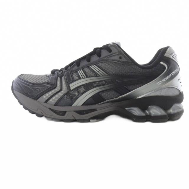 【中古】アシックス asics THE MUSEUM VISITOR Gel Kayano 14 スニーカー ロゴ 28cm 黒 1203A528 /SR メンズ