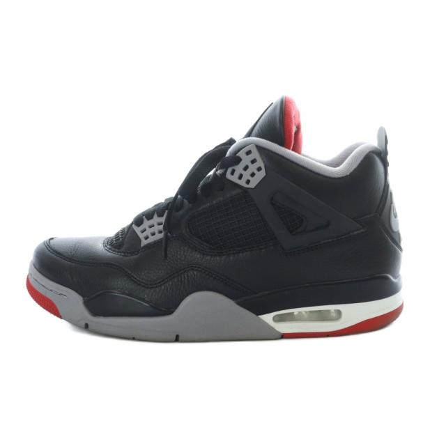 【中古】ナイキ AIR JORDAN 4 Retro Bred Reimagined エアジョーダン 4 レトロ スニーカー 28cm FV5029-006