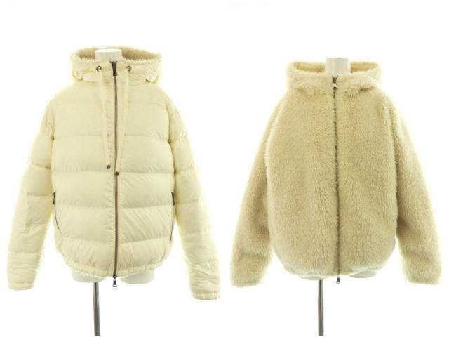 【中古】モンクレール MONCLER KOLIMA GIUBBOTTO ボア ナイロン リバーシブルダウンジャケット アウター 1