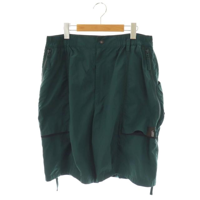 【中古】グーピーメイド GOOPiMADE SR-1L SOFTBOX Zipper Utility Shorts ショートパンツ ハーフ 3 緑 グリーン