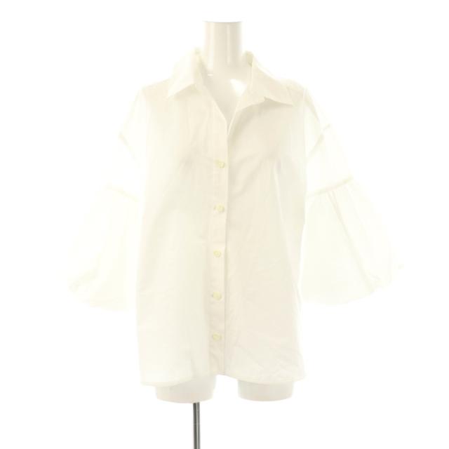【中古】グレースクラス GRACE Class 25AW バルーンスリーブシャツ 36 オフホワイト /DO ■OS ■SH レディース