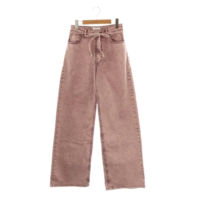 【中古】未使用品 バウム ウンド ヘルガーデン BAUM UND PFERDGARTEN 25SS WASH ツイル デニムパンツ ジーンズ 34