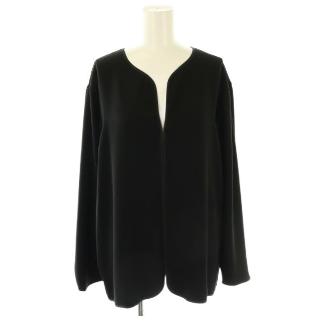 【中古】ケイナリタ KEINA RITA 25年 Long Sleeved Blouse ブラウス 長袖 F ブラック /DF ■OS レディース