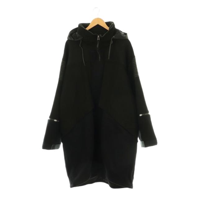 【中古】ソーイ SOE Combination Ski Coat ロングコート アウター フード 2 ブラック /DF ■OS ■SH メンズ